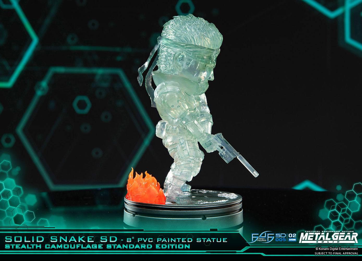 AnimeFanShop.DE - Solid Snake - Stealth Camouflage Edition - Metal Gear ...