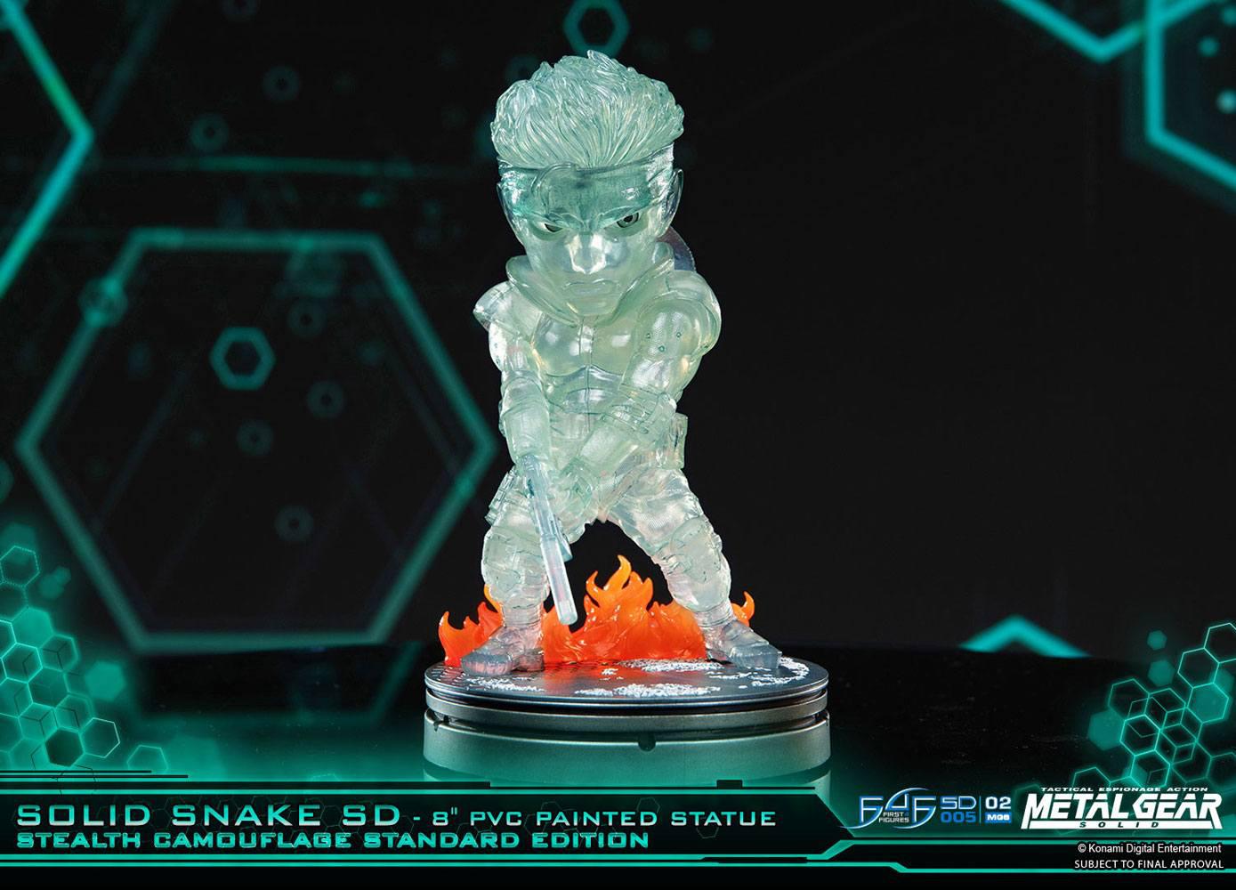 AnimeFanShop.DE - Solid Snake - Stealth Camouflage Edition - Metal Gear ...