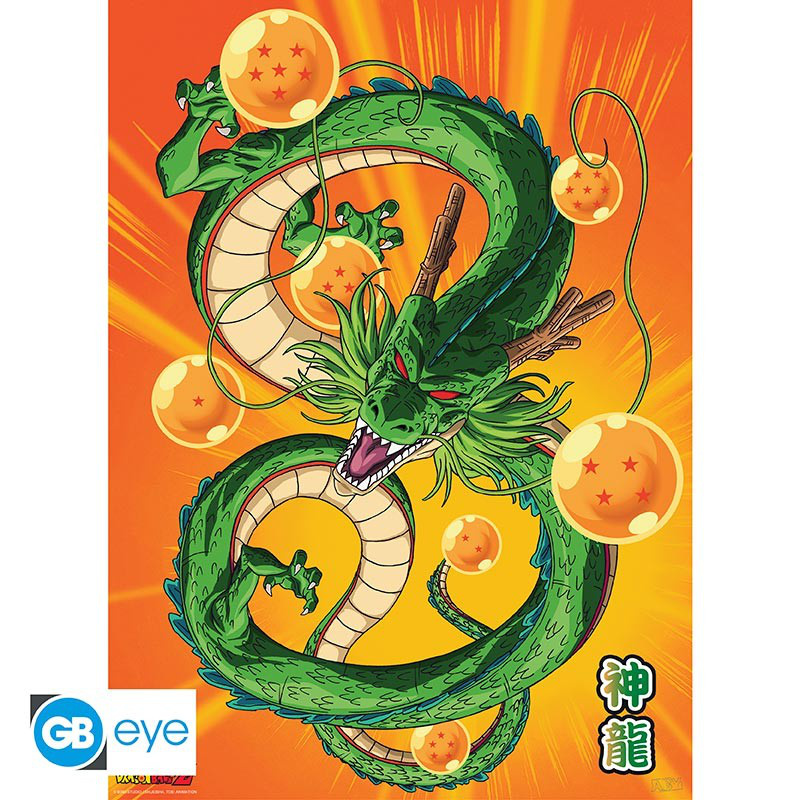 AnimeFanShop.DE - Dragon Ball - Chibi Poster Set - Goku & Shenron ...