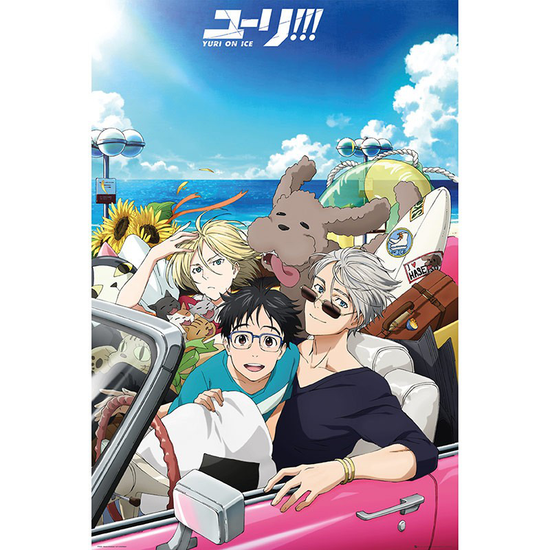 AnimeFanShop.DE - Yuri on Ice - Car - Poster von ABYStyle