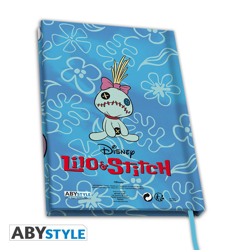 AnimeFanShop.DE - DISNEY - A5 Notizbuch - Lilo & Stitch - AbyStyle