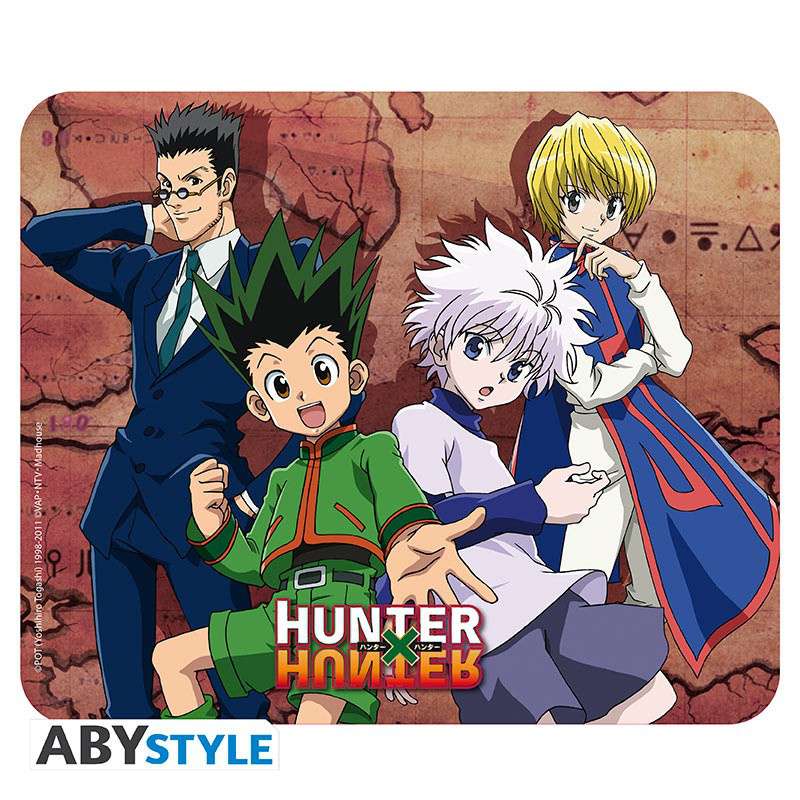 AnimeFanShop.DE - Hunter X Hunter - Gruppe - Stoffmousepad von ABYStyle