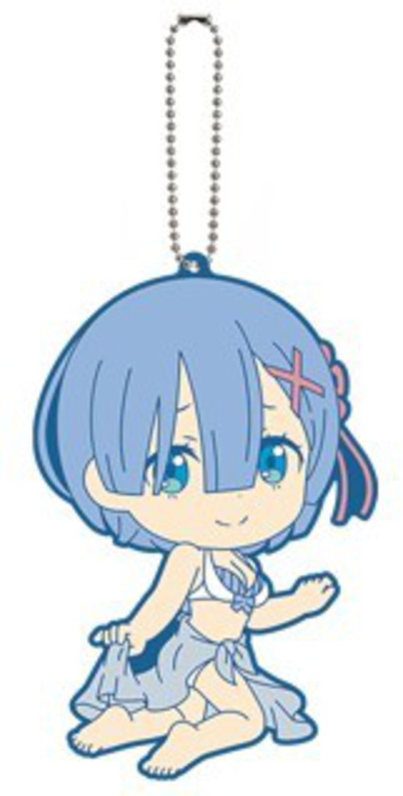 AnimeFanShop.DE - Rem - Big Rubber Keychain - Re:Zero kara Hajimeru ...