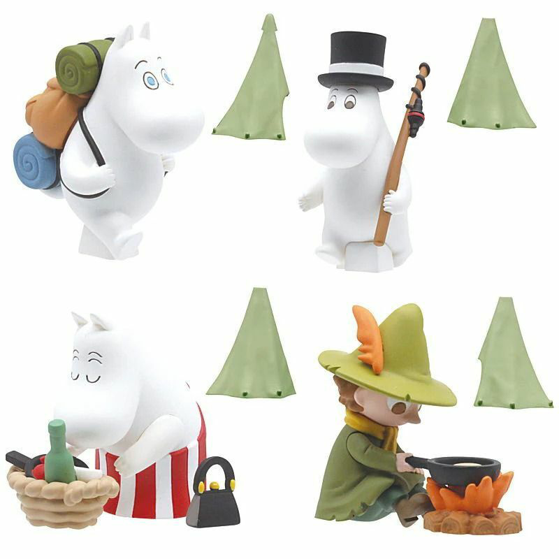 AnimeFanShop.DE - Lucky Box - Moomin - Mini Figuren (Moominvalley Camp ...