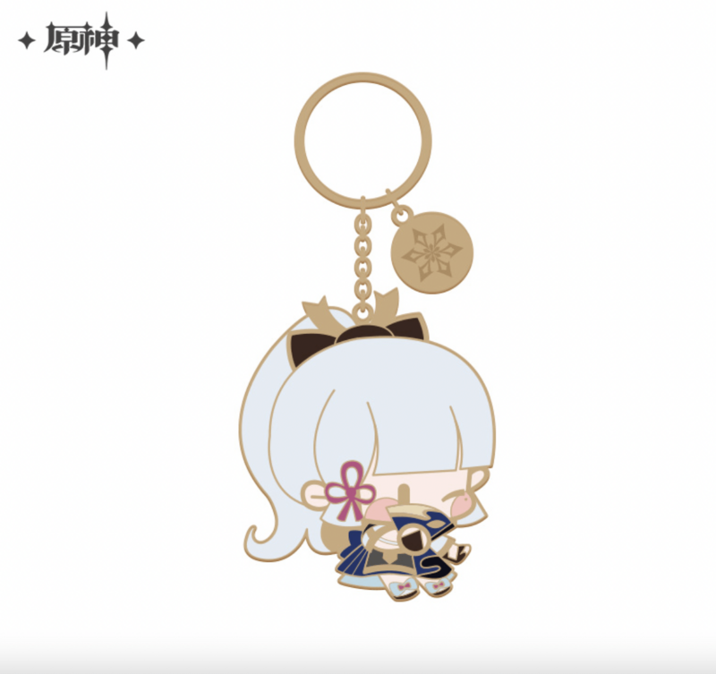 AnimeFanShop.DE - Ayaka Kamisato - Chara Metal Schlüsselanhänger ...