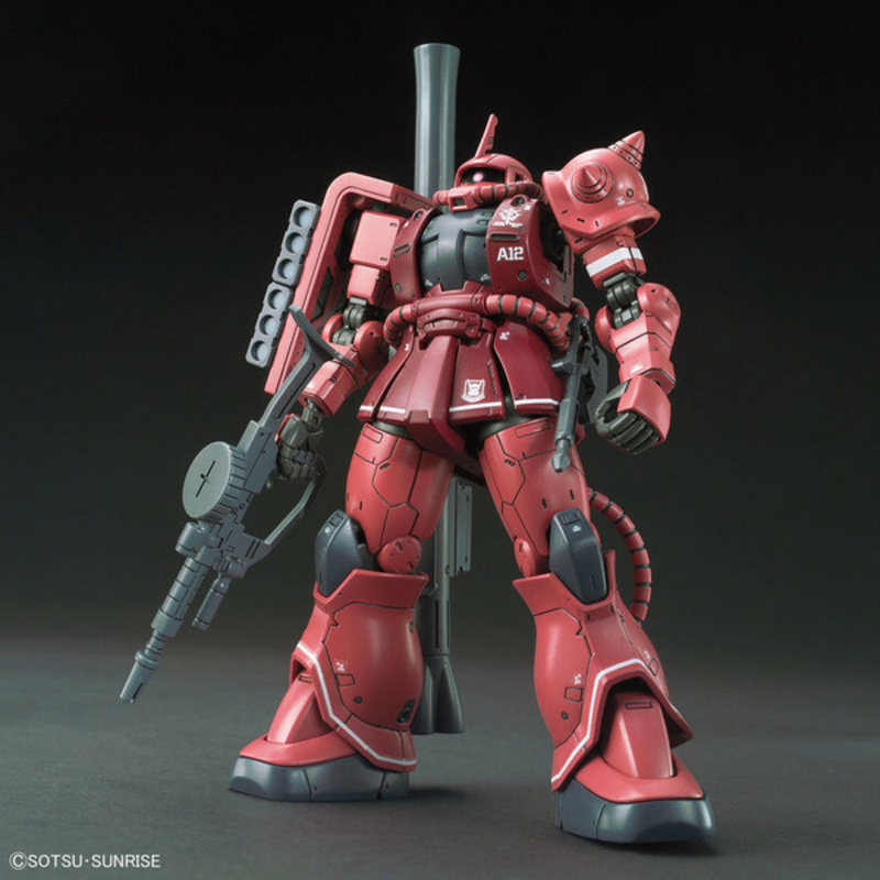 AnimeFanShop.DE - MS-06S Char Aznable's Zaku II Commander Type - HG 1/ ...
