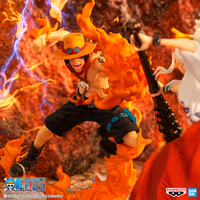 Animefanshopde Portgas D Ace One Piece Wano Kuni Senkozekkei Banpresto