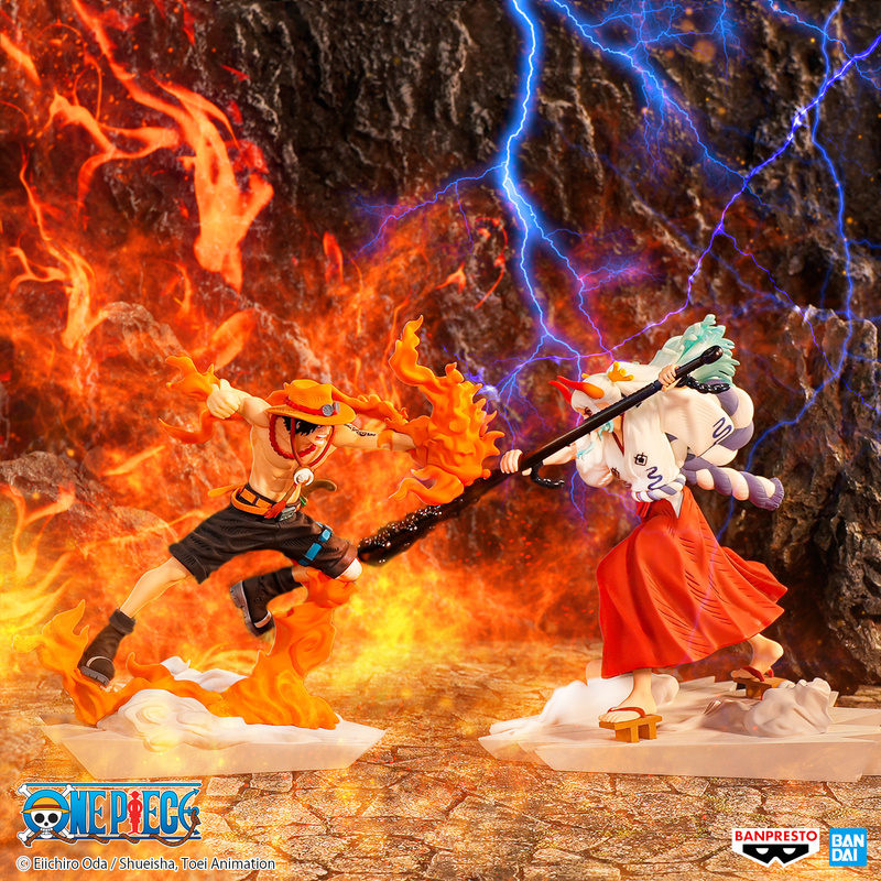 Animefanshopde Portgas D Ace One Piece Wano Kuni Senkozekkei Banpresto