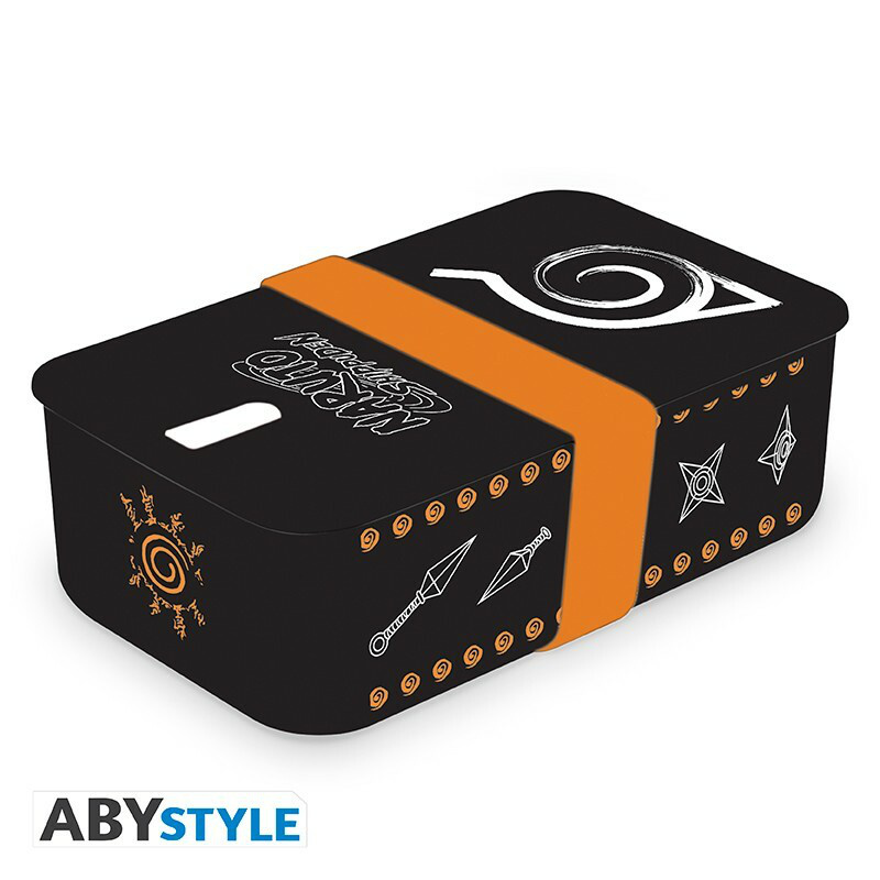 AnimeFanShop.DE - "Konoha" Bento Box - Naruto Shippuden - Abystyle