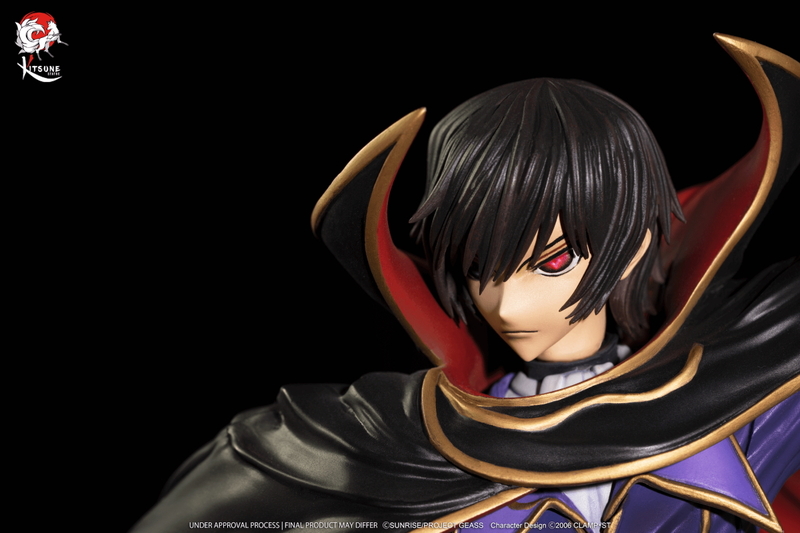 AnimeFanShop.DE - Lelouch und C.C. - Code Geass - Kitsune Statue