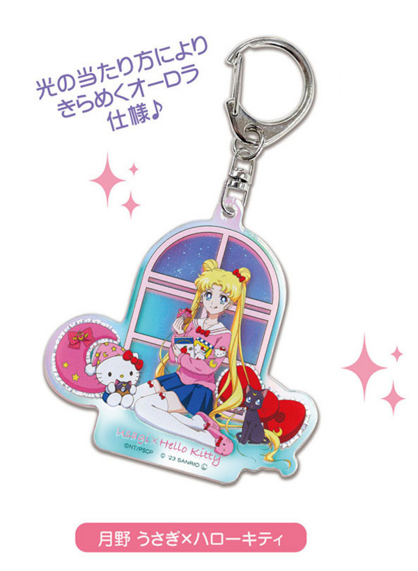 AnimeFanShop.DE - Tsukino Usagi x Hello Kitty - Acrylanhänger - Sailor ...